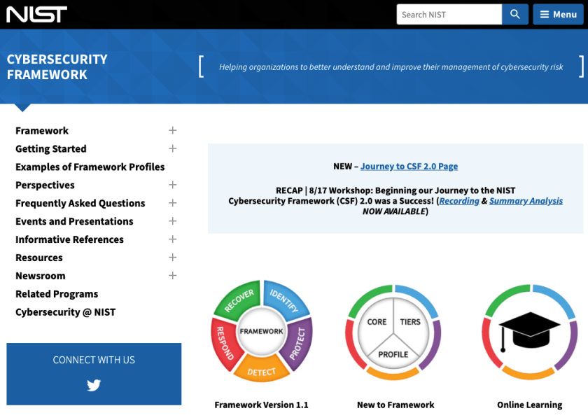 NIST Cybersecurity Framework の概説：セキュリティの5つの要素を再確認する – IoT OT Security News