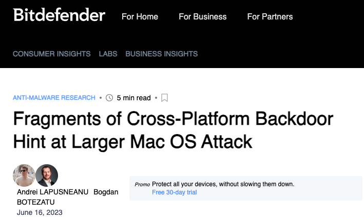 日本の暗号通貨取引所でサイバー攻撃？JokerSpy という macOS バックドアが展開されたらしい – IoT OT Security News