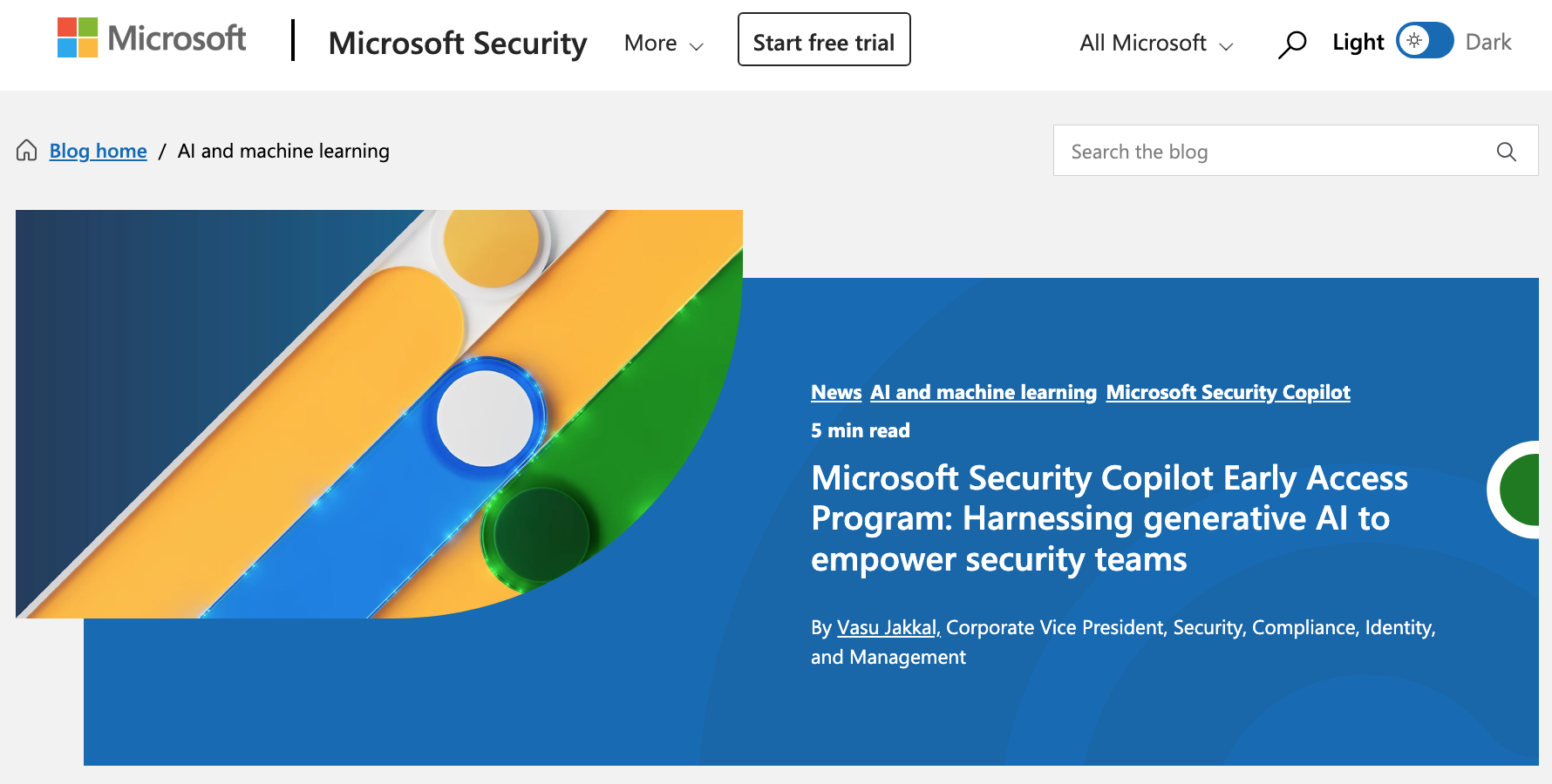 Microsoft の最新 AI アシスタント Security Copilot：スピードを向上させてセキュリティ脅威に対抗 – IoT OT Security News