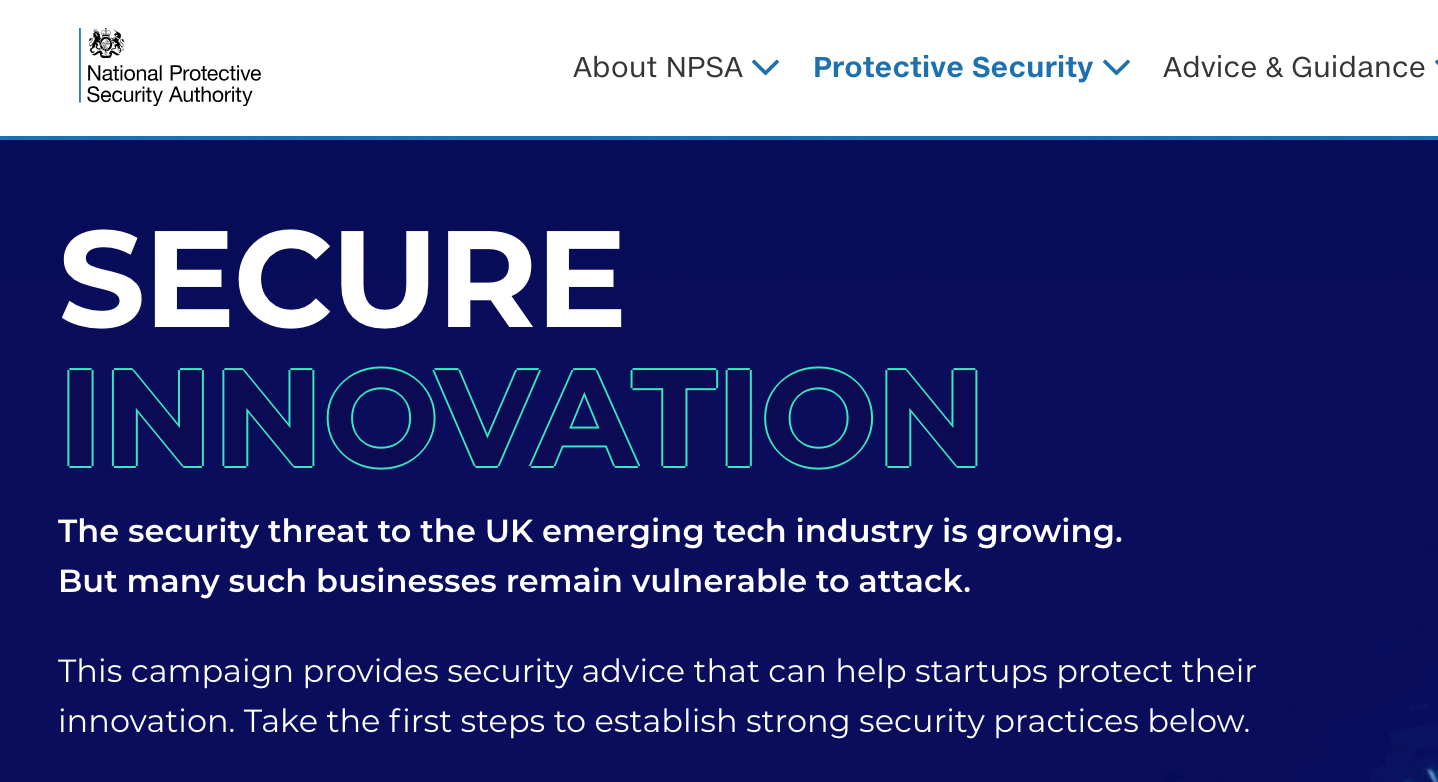 英国 NCSC／NPSA：中小企業のためのセキュリティ啓発キャンペーンが開始 – IoT OT Security News