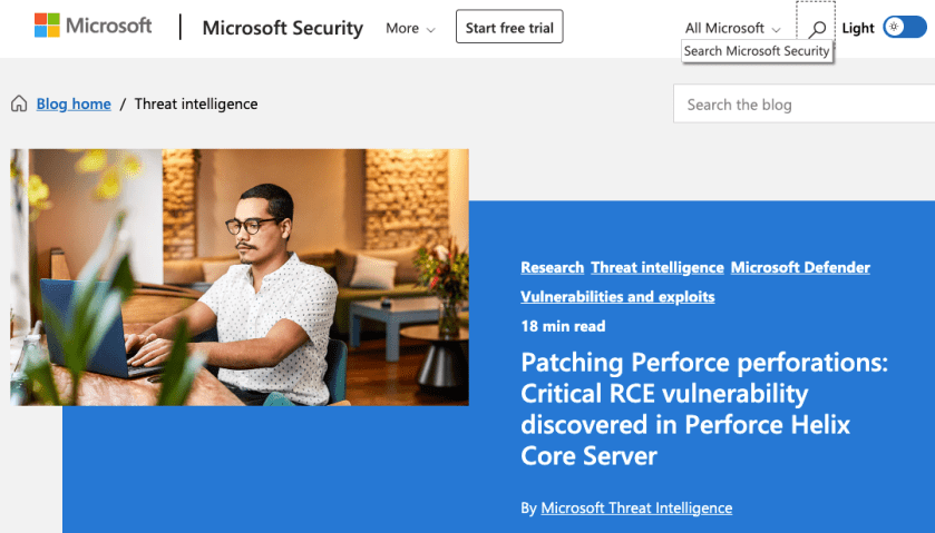 Perforce Helix Core Server の脆弱性 CVE-2023-45849 などが FIX：リモートコード実行の恐れ ...