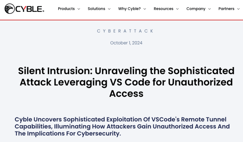 Visual Studio Code を悪用する攻撃を検出：Remote-Tunnels エクステンションで C2 通信 – IoT OT ...